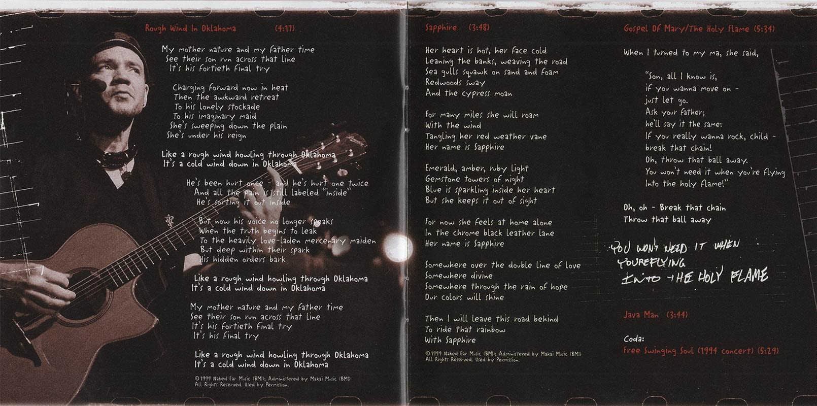 Michael Hedges Lyrics - MichaelHedges.com